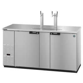 Hoshizaki DD69-S, Refrigerator, Two Section, Stainless Steel Back Bar ...